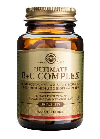 Ultimate B+C Complex Tablets - Simply Vits