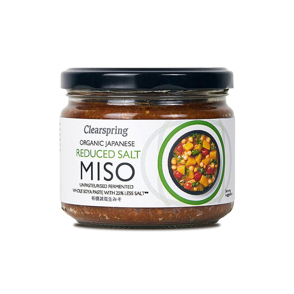 Clear spring Miso jar reduced salt - Simply Vits