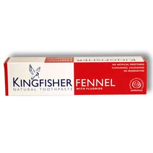 Kingfisher Fennel toothpaste with Fluoride - Simply Vits